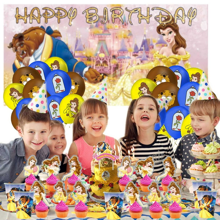 Belle Birthday Party Centerpieces