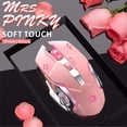 Uiosmuph Wireless Mouse Rechargeable Silent LED Computer Gaming Mouse ...