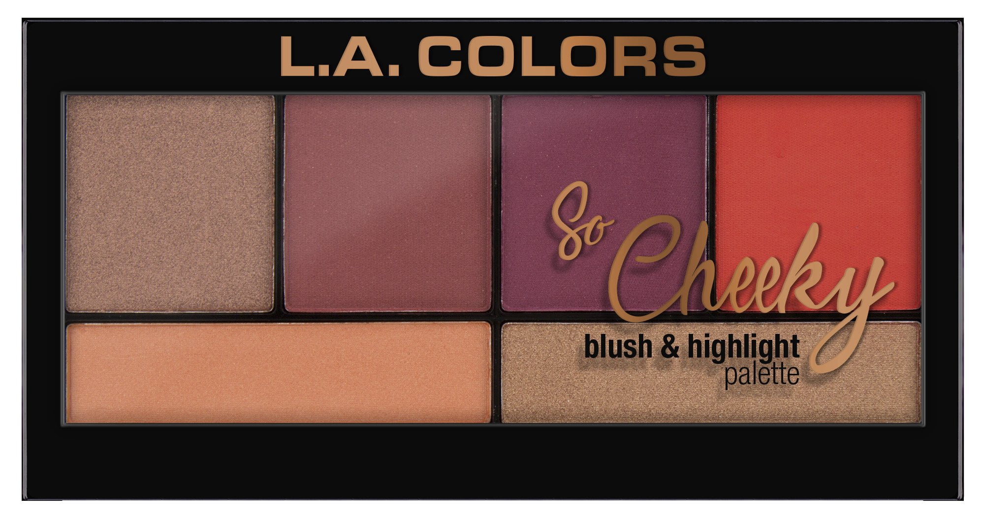 Colors So Cheeky Blush and Highlight Palette Hot And Spicy C30464 ...