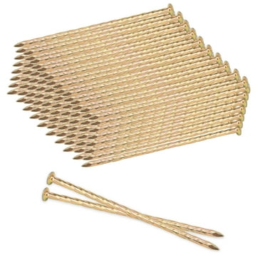 Sandbaggy 6 inch Galvanized Landscape Edging Spikes - Spiral Landscape ...