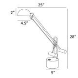Lite Source Halotech LED Desk Lamp - Black - Walmart.com