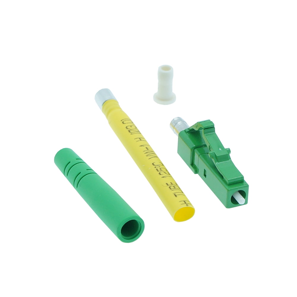 ACCL LC/APC Siglemode Simplex Connector 2.0mm Green (10pack), 1 Pack ...