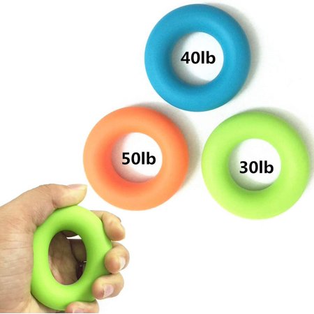 Hand Grip Strengthener - Strength Exercise Ring for Guitar,Rock ...