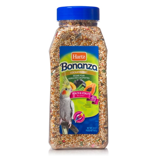 Hartz 91106 23 oz Nutrition Bonanza Gourmet Cockatiel Diet - Walmart.com