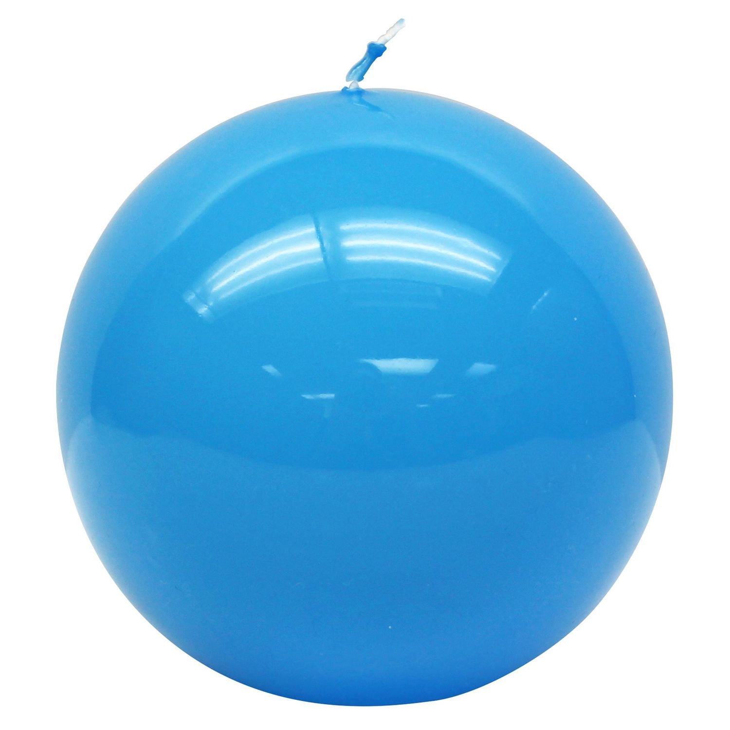 Click here for Mainstays Unscented High Gloss Blue Ball Candle 4... prices