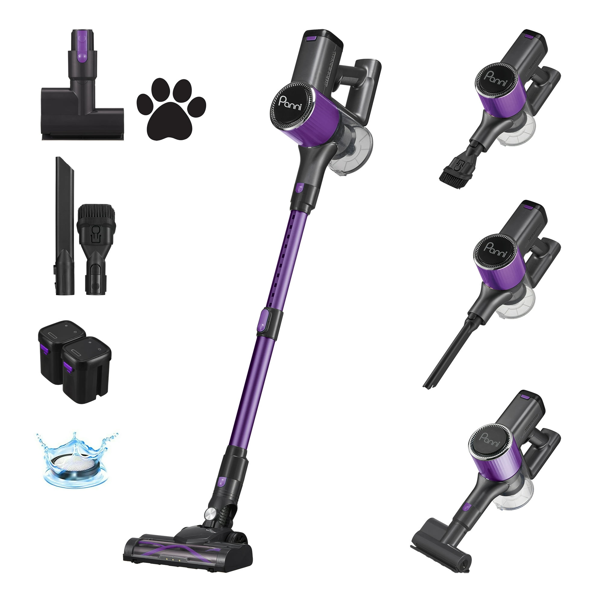 Click here for Panni S1 Max Pet 5-In-1 Cordless Stick Vacuum With... prices