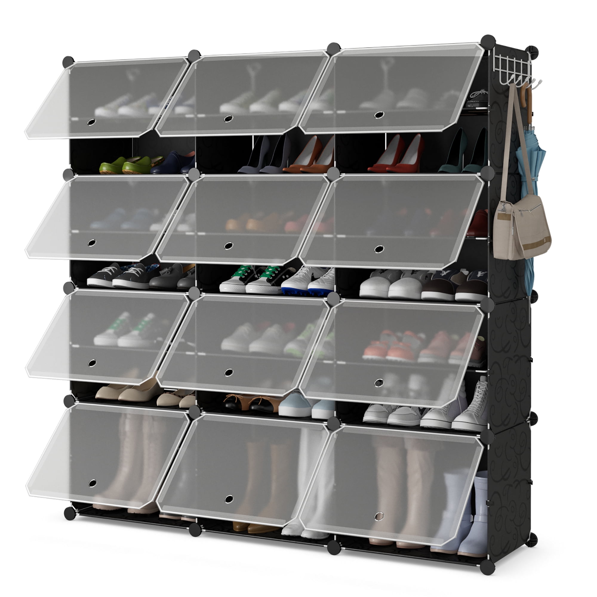 Click here for Costway Portable Shoe Rack Organizer 12-Cube 48 Pa... prices