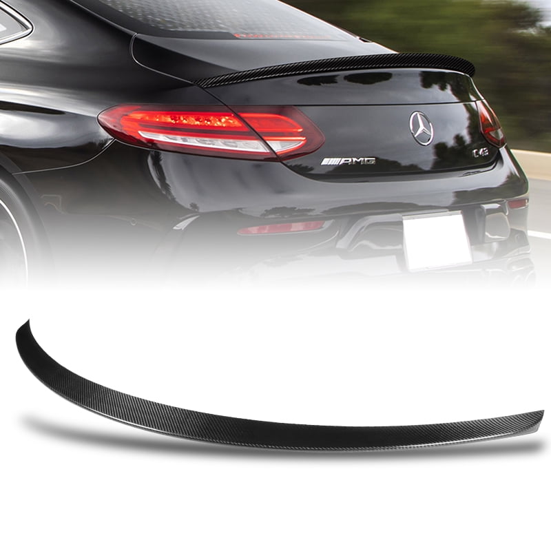 For 17-21 Mercedes C300 C43 C63 AMG Coupe W205 Real Carbon Fiber Trunk ...