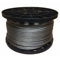 3/8" Stainless Steel Cable Railing Wire Rope 1x19 Type 316 (150 Feet ...