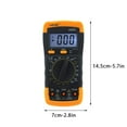 LYUCRAZ Phone Digital Voltmeter Ammeter Meter Auto Range Digital ...