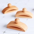 4 Piece Beech Wood Tapestry Clip Set for Hanging Fabric Items on Walls ...