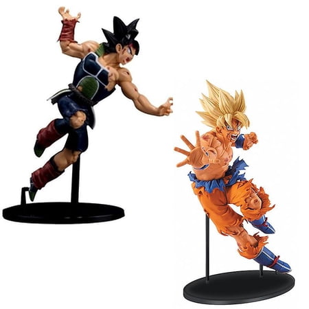 Dragon Ball Z Bwfc Anime Figure Son Goku Burdock Goku Father War Damage ...