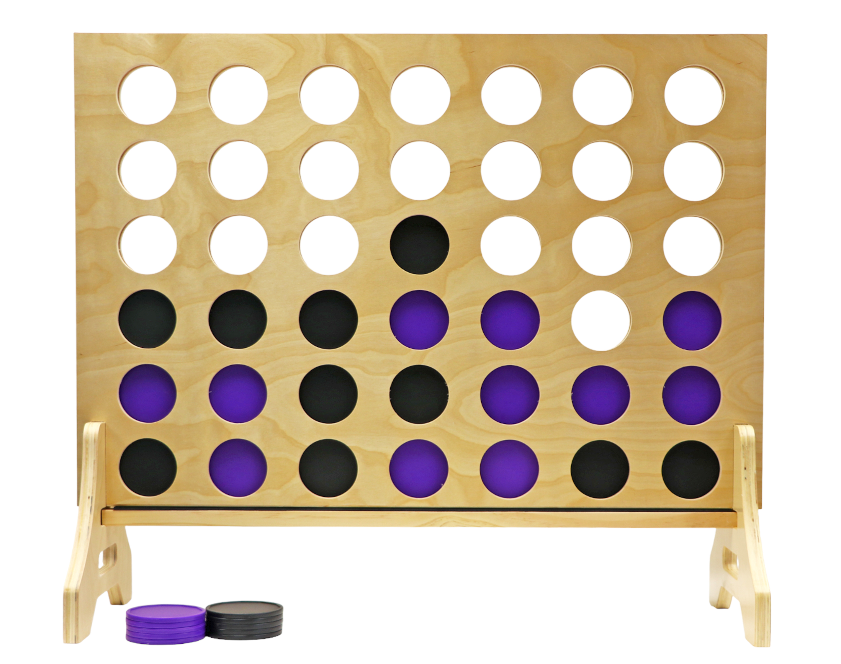 Tailgating Pros Premium Giant Four in a Row with Carrying Case - Jumbo ...