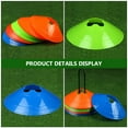 Gongc 10PCS Soccer Cones Agility Training Disc Cones - Field Markers ...