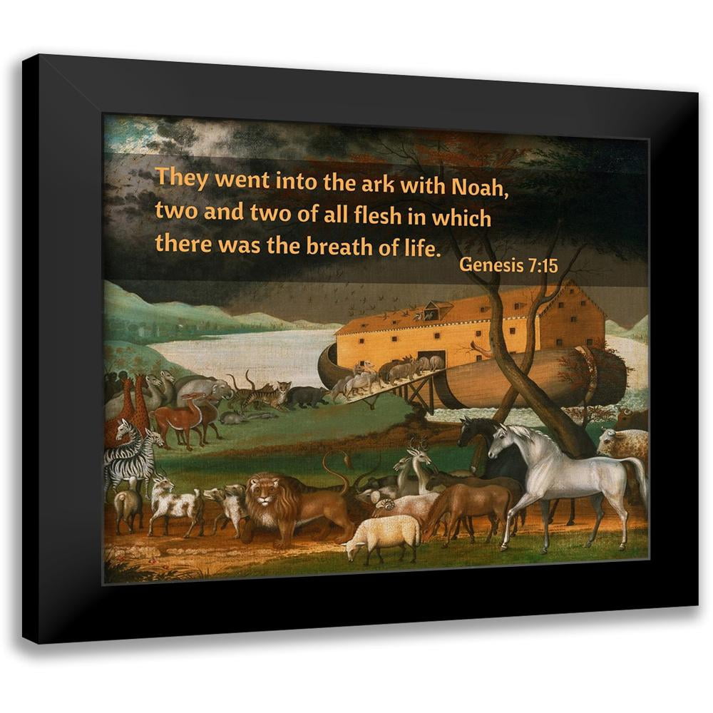 ArtsyQuotes 13x12 Black Modern Framed Museum Art Print Titled - Bible ...