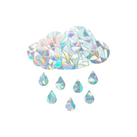 Rainbow Electrostatic Paste Glass Paste Glue-free Pvc Film Window Film ...