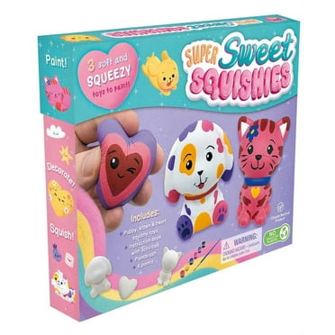 DIY Dessert Squishies Paint Kit - Create & Squish Craft Toy for Kids ...