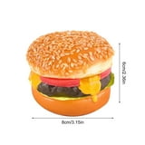 Aurgiarme Imitation Hamburger Props Window Display Accessory Artificial ...