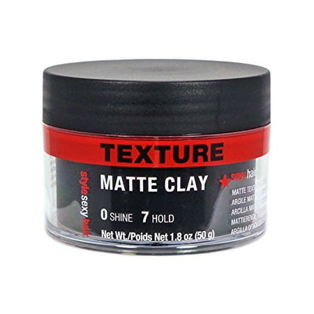 Style Sexy Hair Matte Clay Texturizing Clay by Sexy Hair for Men - 1.8 ...
