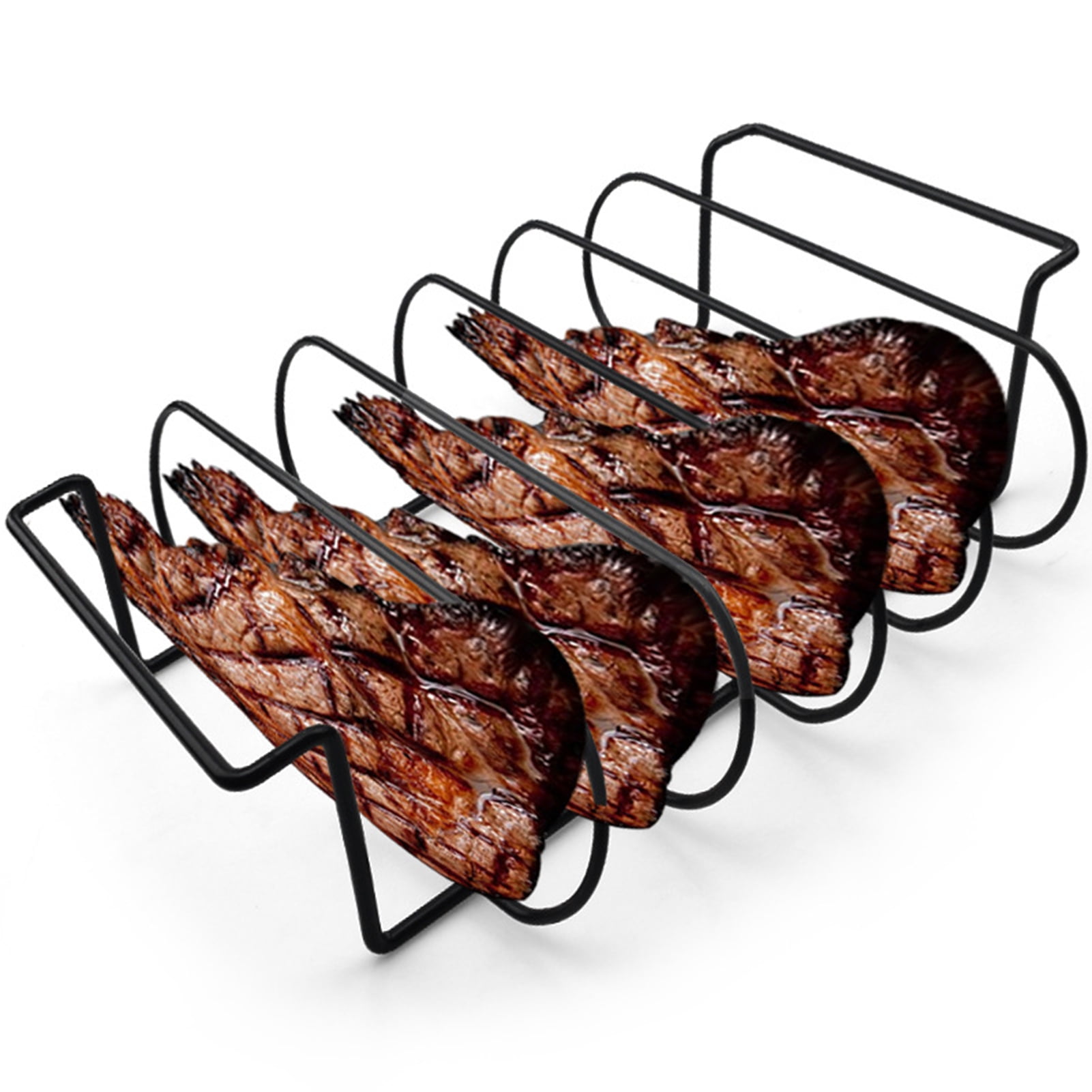 SPRING PARK Barbecue Grill Net, Non-stick Square Steak Rack Meat Grill ...