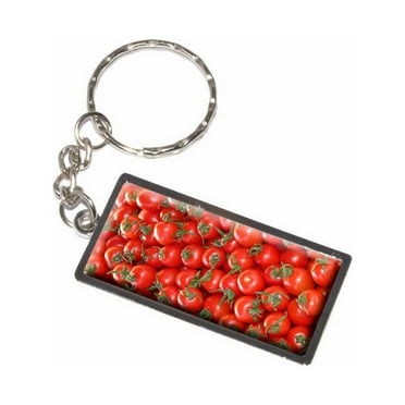 Spaghetti Pasta Meatballs Sauce Keychain Key Chain Ring - Walmart.com