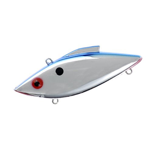 Rat-L-Trap Mag-Trap Fishing Lure, Chrome & Blue Back, 3/4 oz. - Walmart.com