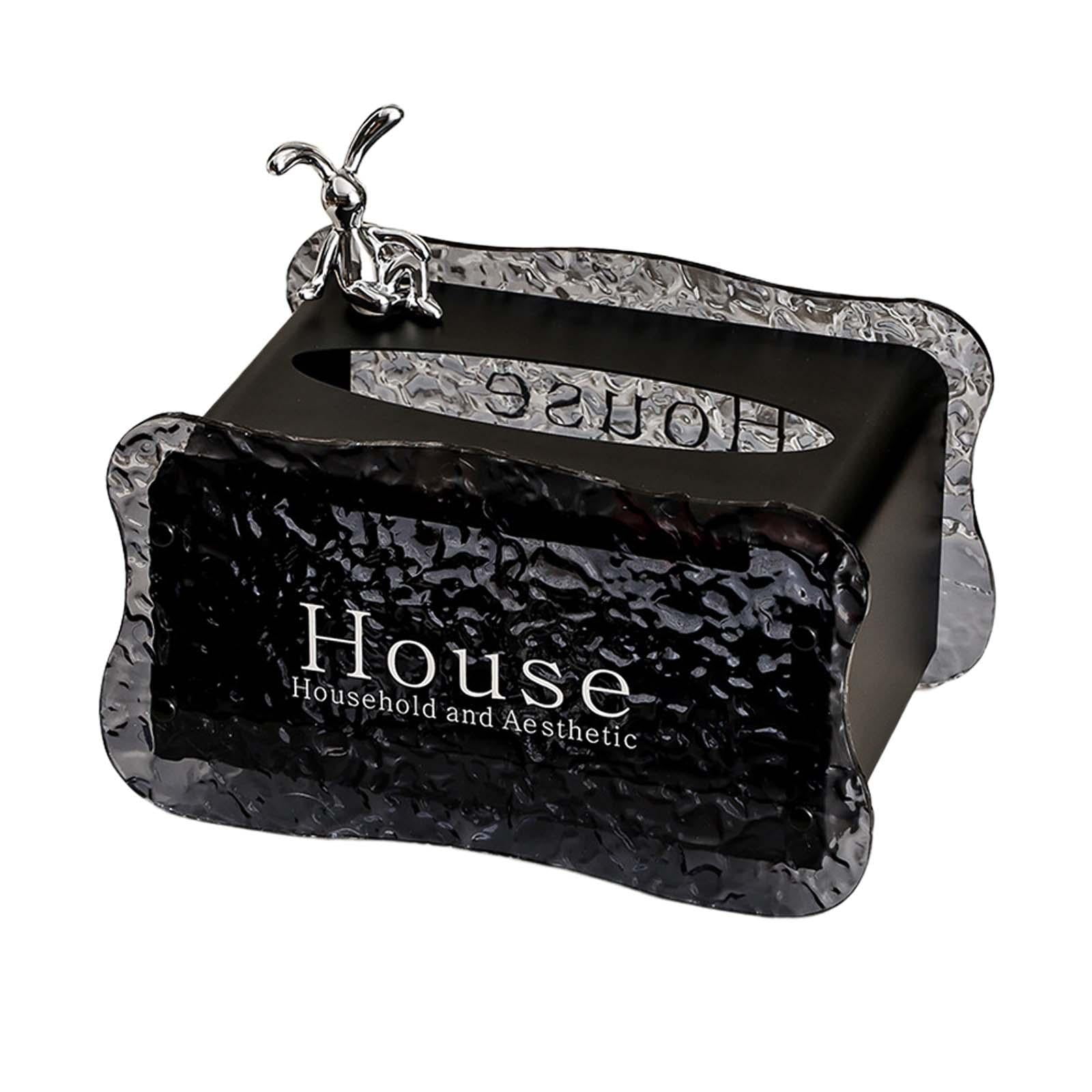 Tissue Box Cover Facial Tissue Holder Case Luxury Tissue Box Cover ...