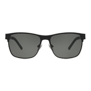Foster Grant Men's Black Mirrored Retro Sunglasses WW02 - Walmart.com