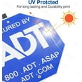 ADT Security Signs(28IN All aluminum), Metal Yard Sign with Stake,Heavy ...