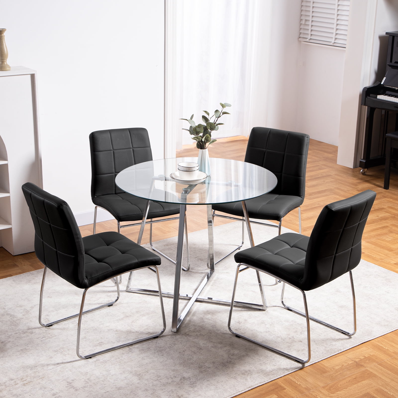 Buy Omni House 5 Piece Dining Room Table Set For 4 Modern Kitchen Table