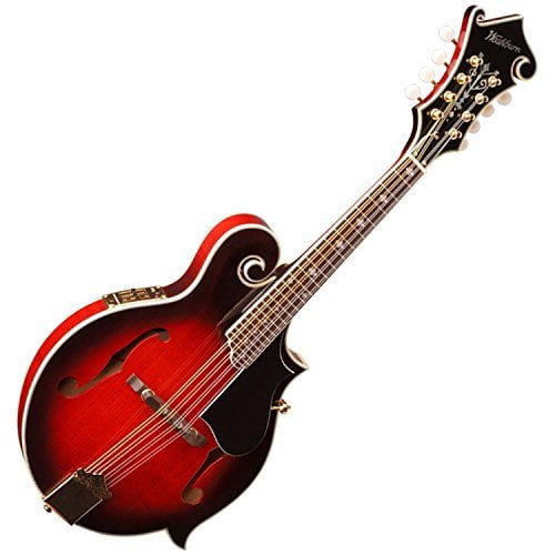 Washburn F-Style Electric Mandolin - Trans Red - Walmart.com