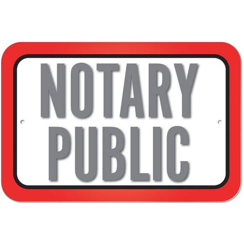 Notary Public Sign - Walmart.com