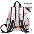 ALAZA Bows Pink Pattern School Backpack Student Bookbag Mini Bag ...