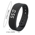 Agiufgs Fitness Silicone Activity, Tracks Steps Calories Distance with ...