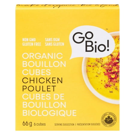 Go Bio - Gluten Free Chicken Bouillon Cube Organic | Walmart Canada