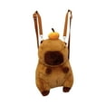 Menolana Capybara Backpack Creative Cartoon Cartoon Backpack for Men ...