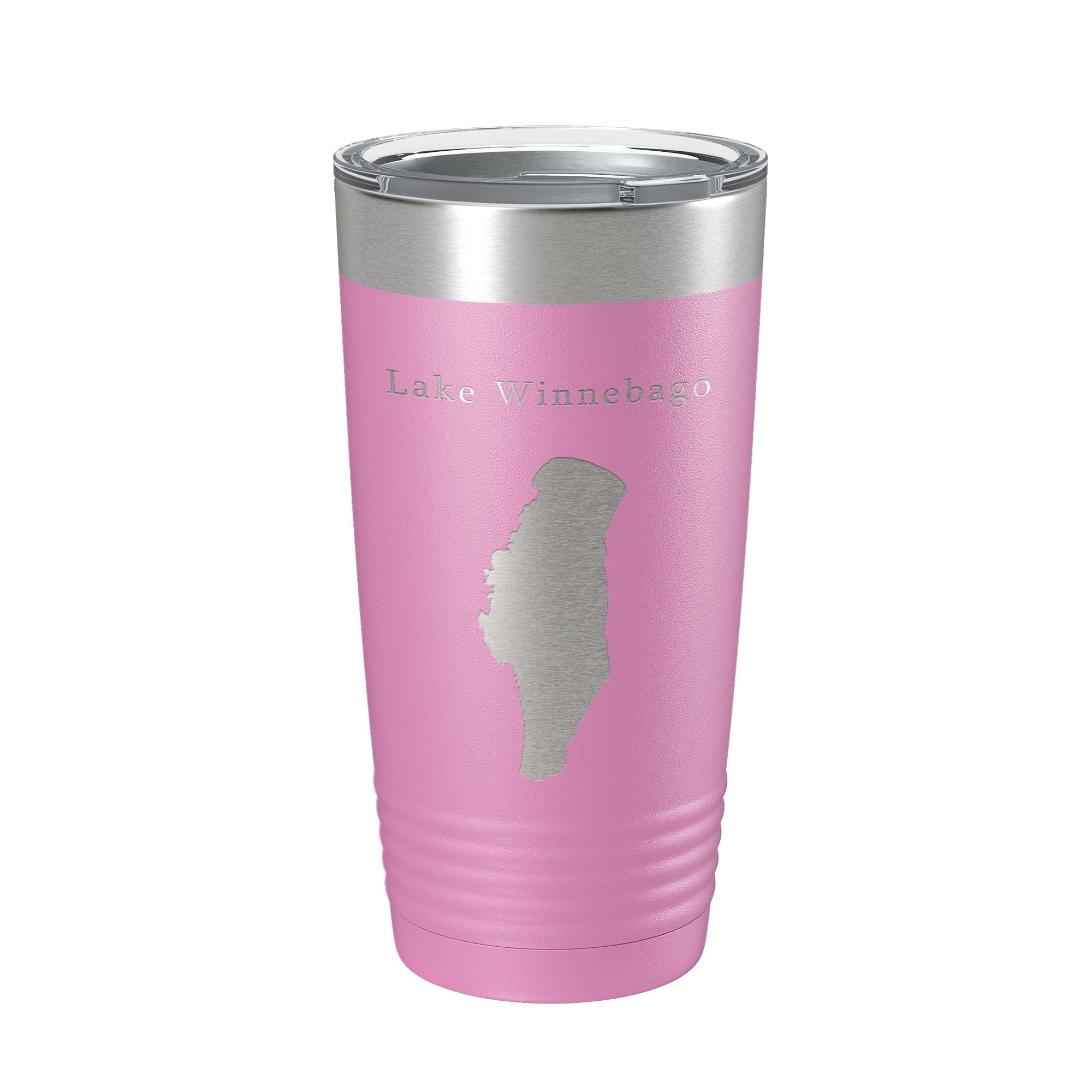 Lake Winnebago Map Tumbler Travel Mug Insulated Laser Engraved Coffee ...