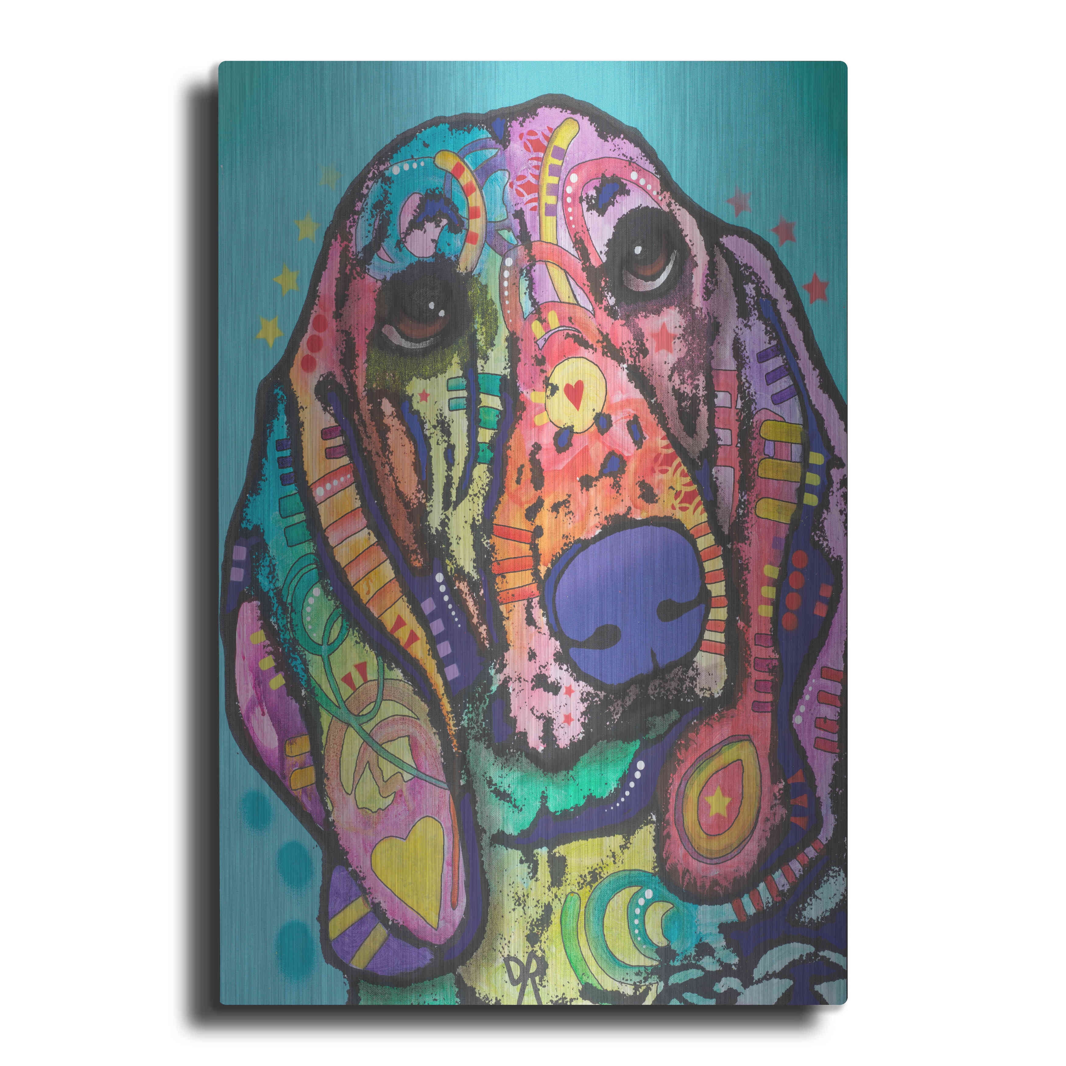 Luxe Metal Art 'Austin' by Dean Russo, Metal Wall Art, 24"x36 ...