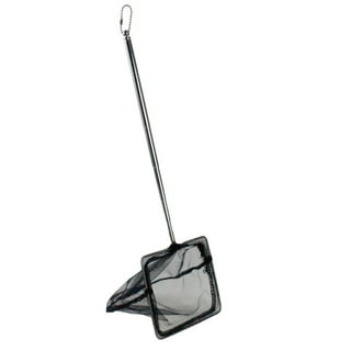 SPRING PARK Portable Mini Adjustable Stainless Steel Handle Shrimp Net ...