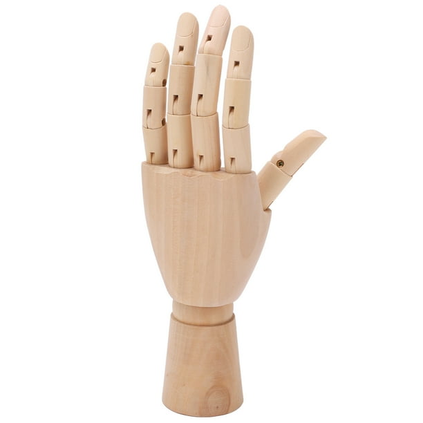 Art Mannequin Hand Figure Flexible Wooden Hand Model Artist Drawing ...