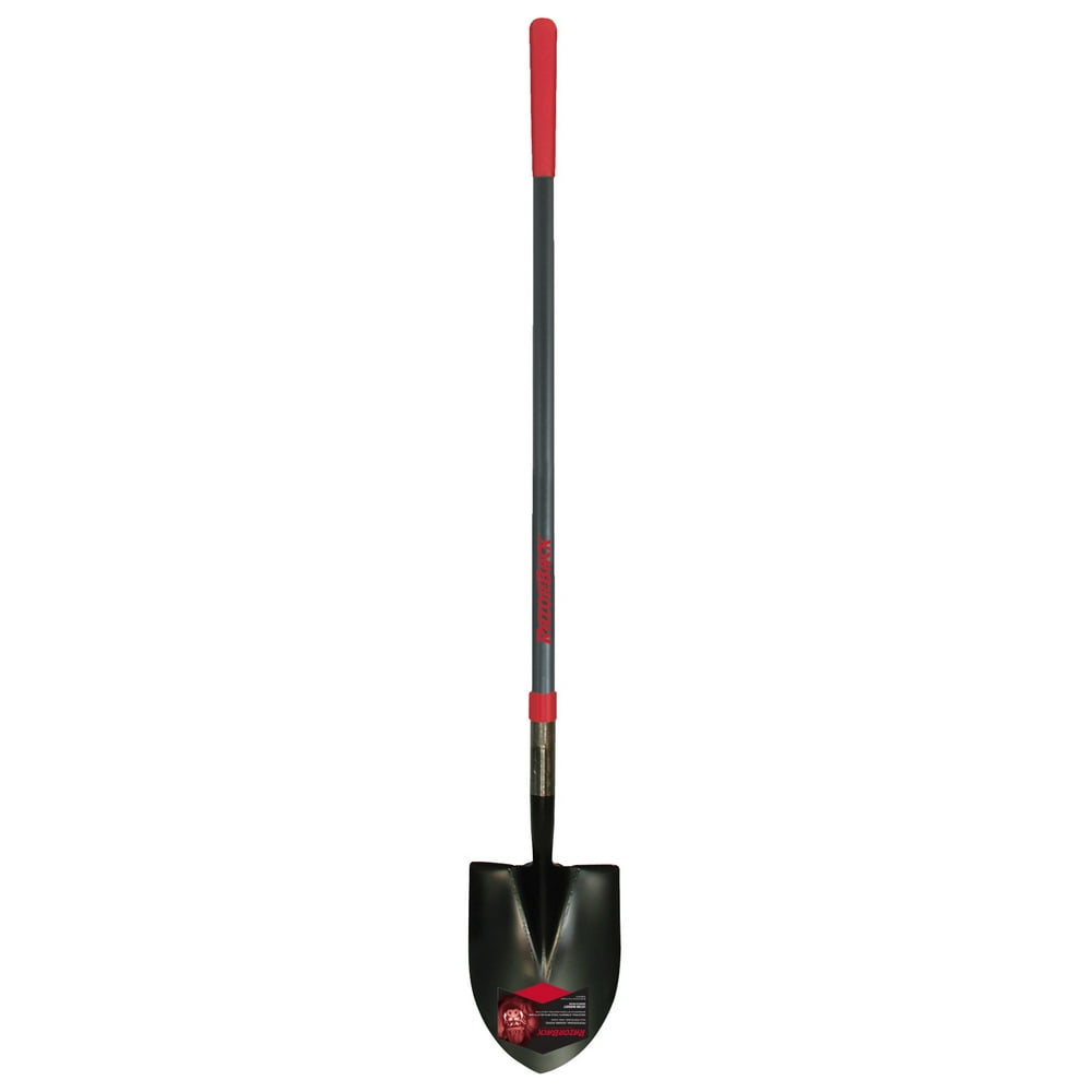 RazorBack 45000 59 25 Black Round Point Open Back Shovel With razorback-45000-59-25-black-round-point-open-back-shovel-with