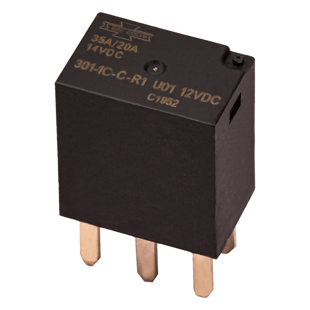 1pcs 301-1C-C-R1 U01 DC12V 5-Pin Micro Automotive Motorboat Relay,SPDT ...
