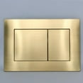 KDJ for TECE Dual Flush Plate Bright Gold Brushed Gold Concealed ...