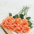 Farfi Vivid Simulation Roses Decorative Elegant Ecuadorian Artificial ...
