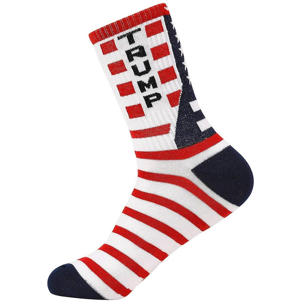 CostumeVille - Donald Trump Socks - Stars and Stripes - Walmart.com ...