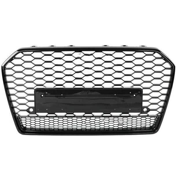 Bumper Grille,For RS6 Quattro Style Hood Grill Hex Mesh Honeycomb Grill ...