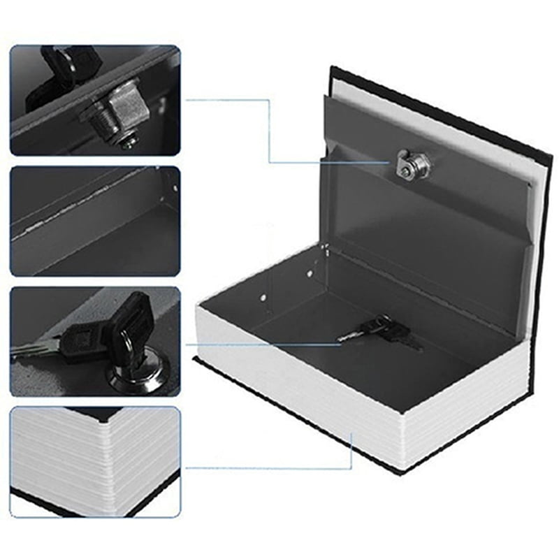 Buy Wajingren Booksafe,Creative Booksafe Lock Key Book Safe Diversion ...