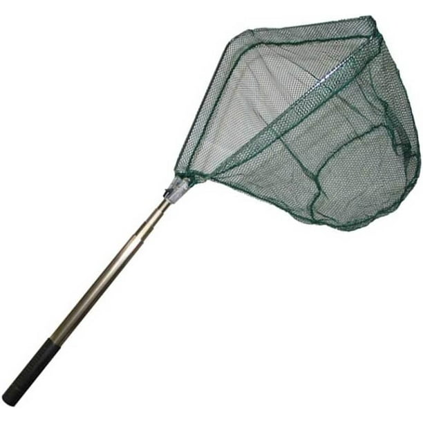 Durable Fish Landing Net Auto Foldable Nylon Fish Net with Telescopic ...