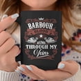 Barbour Blood Runs Through My Veins Family Name Coffee Mugs - Walmart.com