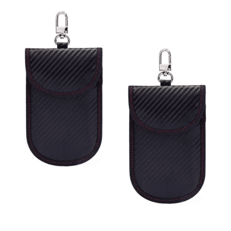 Car Key Case Pouch, Set of 2 Signal Blocking Faraday Pouch Faraday Bag ...